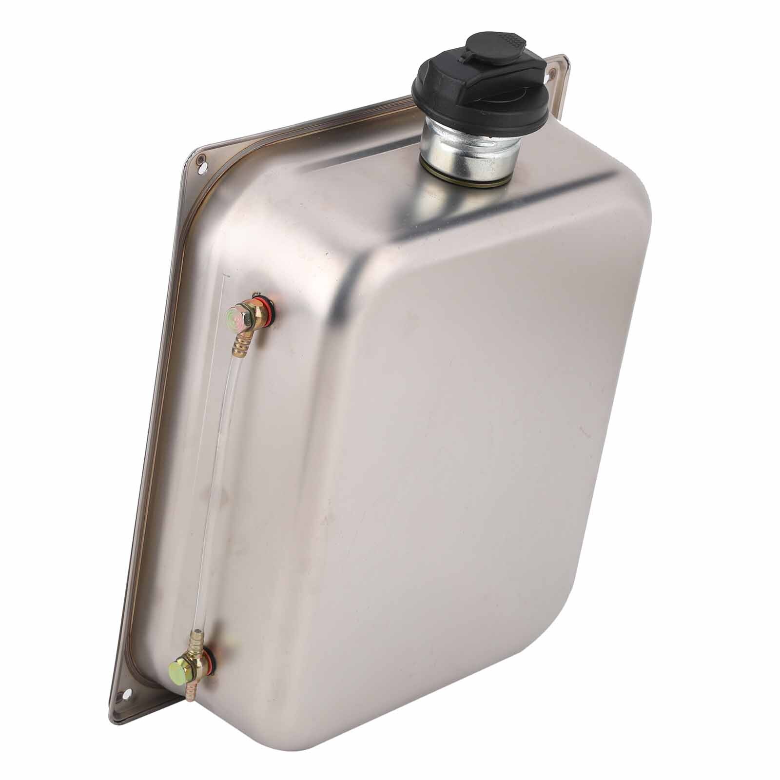 8L Air Diesel Heater Fuel Tank Oil With Lock Stainless Steel Car Truck ...
