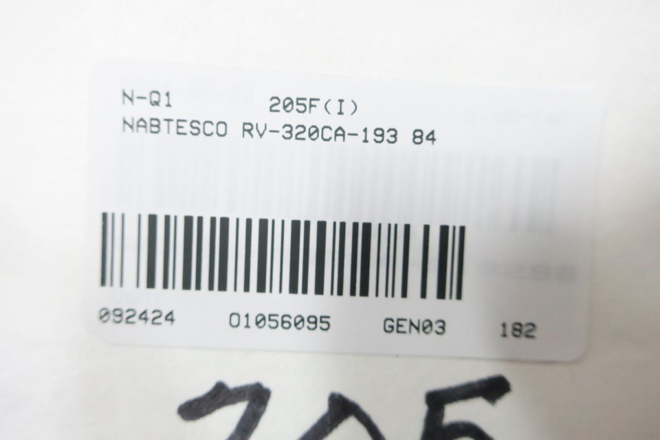 Nabtesco RV-320CA-193 84 P69L025-10 3hac046163-001 Vigo Drive Rv ...