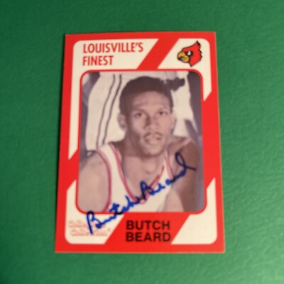 BUTCH BEARD Autographed Signed Louisville Basketball Card - NICE | eBay