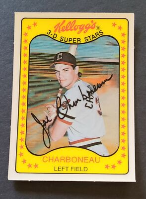 1981 Kellogg's #54 Joe Charboneau 3D SUPER STARS NM | eBay