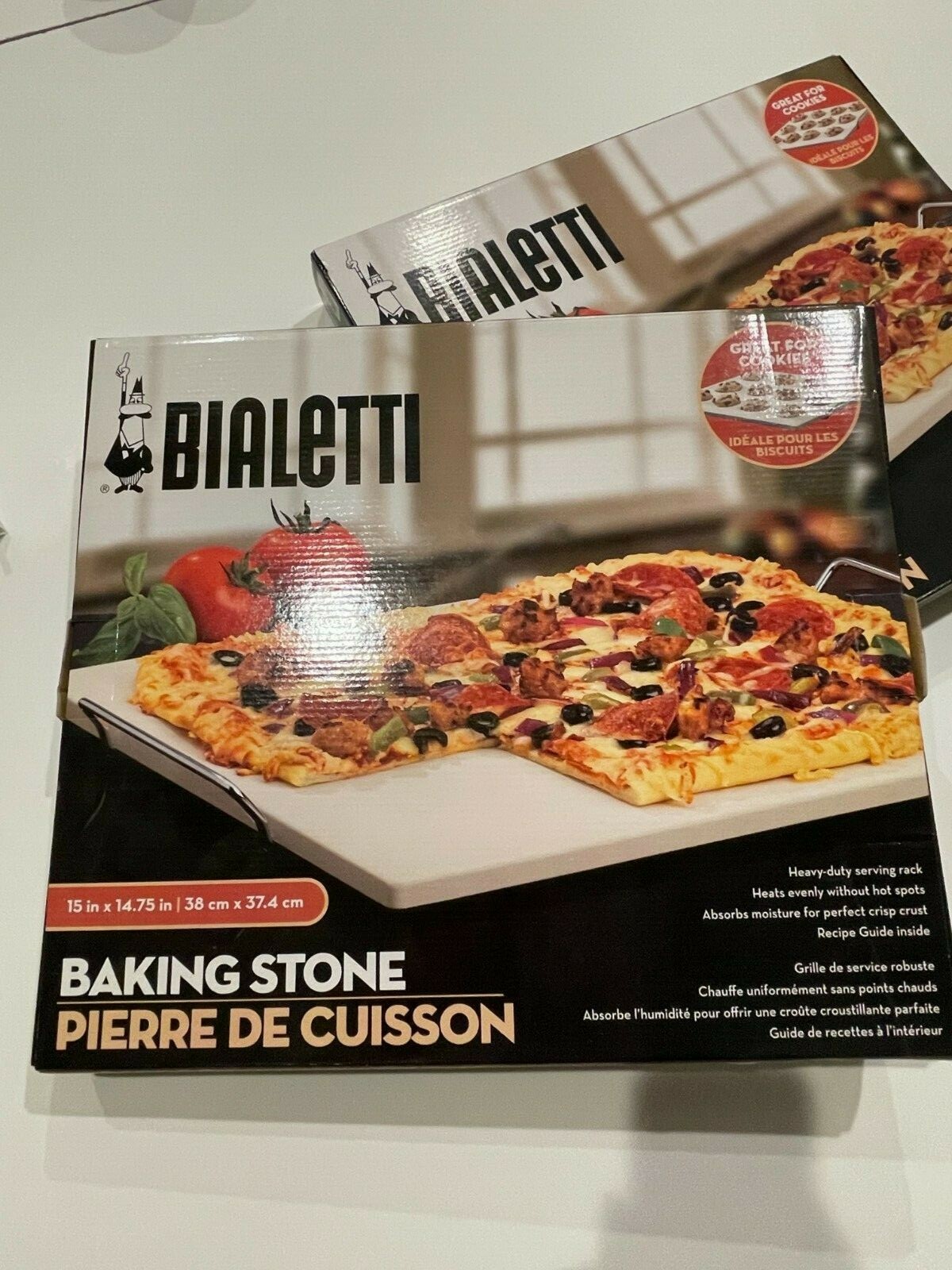 Bialleti: Baking Stone; 15" x 14.75" [New] (Ceramic) | eBay