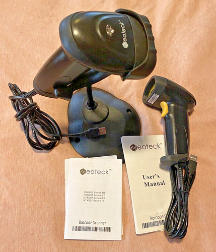 Neoteck USB Barcode POS Scanner Handhold Laser Reader - 1 stand NTK007 ...