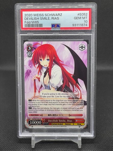 Weiss Schwarz Devilish Smile, Rias Fujimi Fantasia Bunko Fdd/W65 ...
