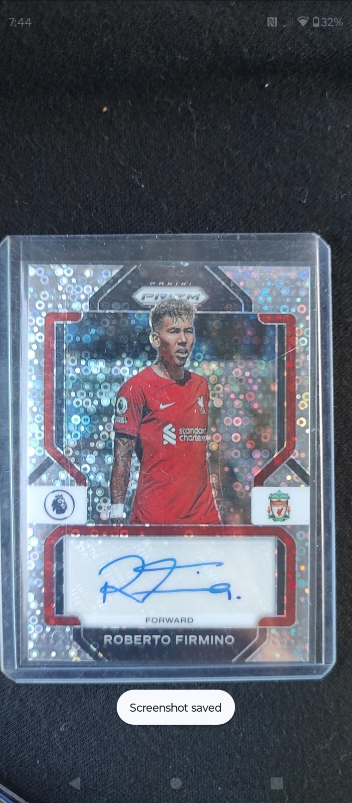 2022-23 Panini Prizm Premier League - Signatures #S-RFI Roberto Firmino ...