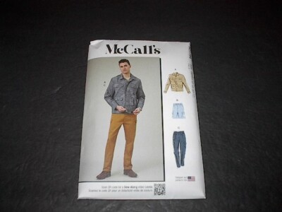 McCall's Pattern 8393 Men's Cargo Pants Shorts, Jacket 44 ~ 52 Uncut | eBay