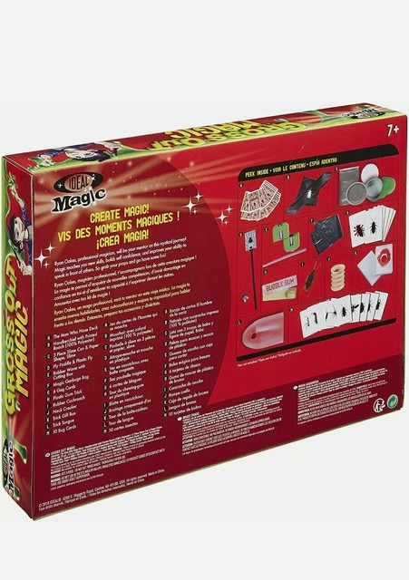 Ideal Magic Gross out Magic Kit | 40 Tricks Kids Learning Magic Set for ...