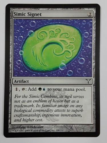 Simic Signet Dissension Magic the Gathering MTG x1 | eBay