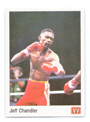1991 AW Sports #8 Jeff Chandler Boxing - Near Mint | eBay