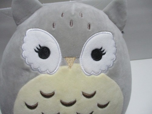 Original Squishmallows Nikita the Gray Owl 8" Soft Round Pillow Plush ...