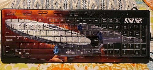 Keyscaper Keyboard Star Trek Rare Star Ship Enterprise READ | eBay