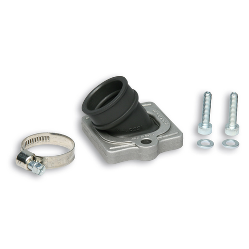 COLLETTORE ASPIRAZIONE INCLINATO RACING Ø 22-28 MALOSSI PIAGGIO ZIP SP ...