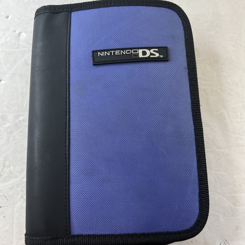 Genuine Nintendo DS Carrying Case Blue/Black | eBay