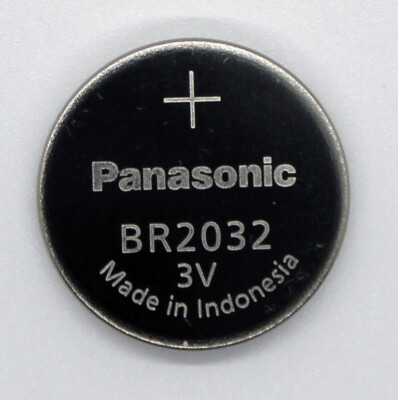 1PC Panasonic BR2032 BR 2032 BR-2032 Lithium Primary Battery 3V, COIN ...