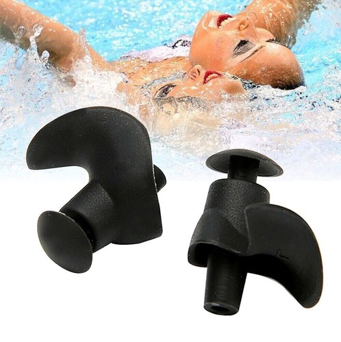 1pair Waterproof Swimming Diving Ear Plugs Kids Adults Silicone Sports ...