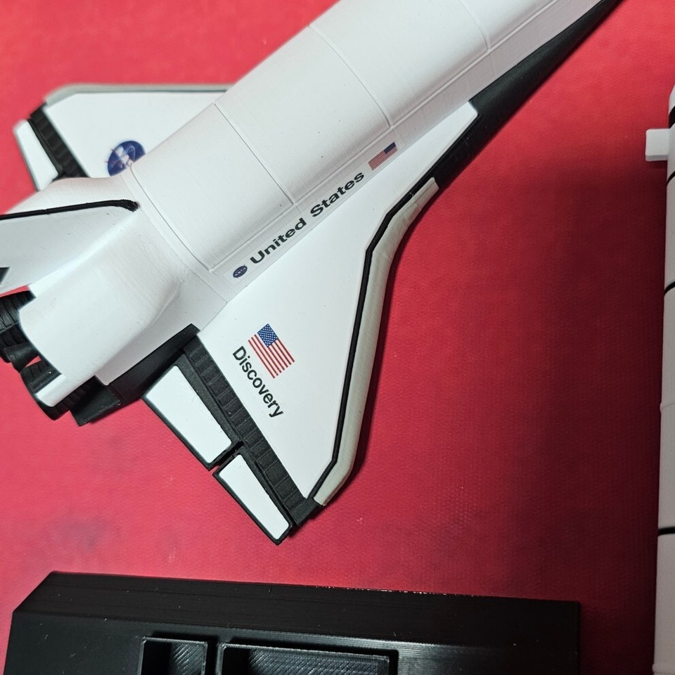 1:200 Scale NASA Space Shuttle Model Rocket Model Painted Finished | eBay