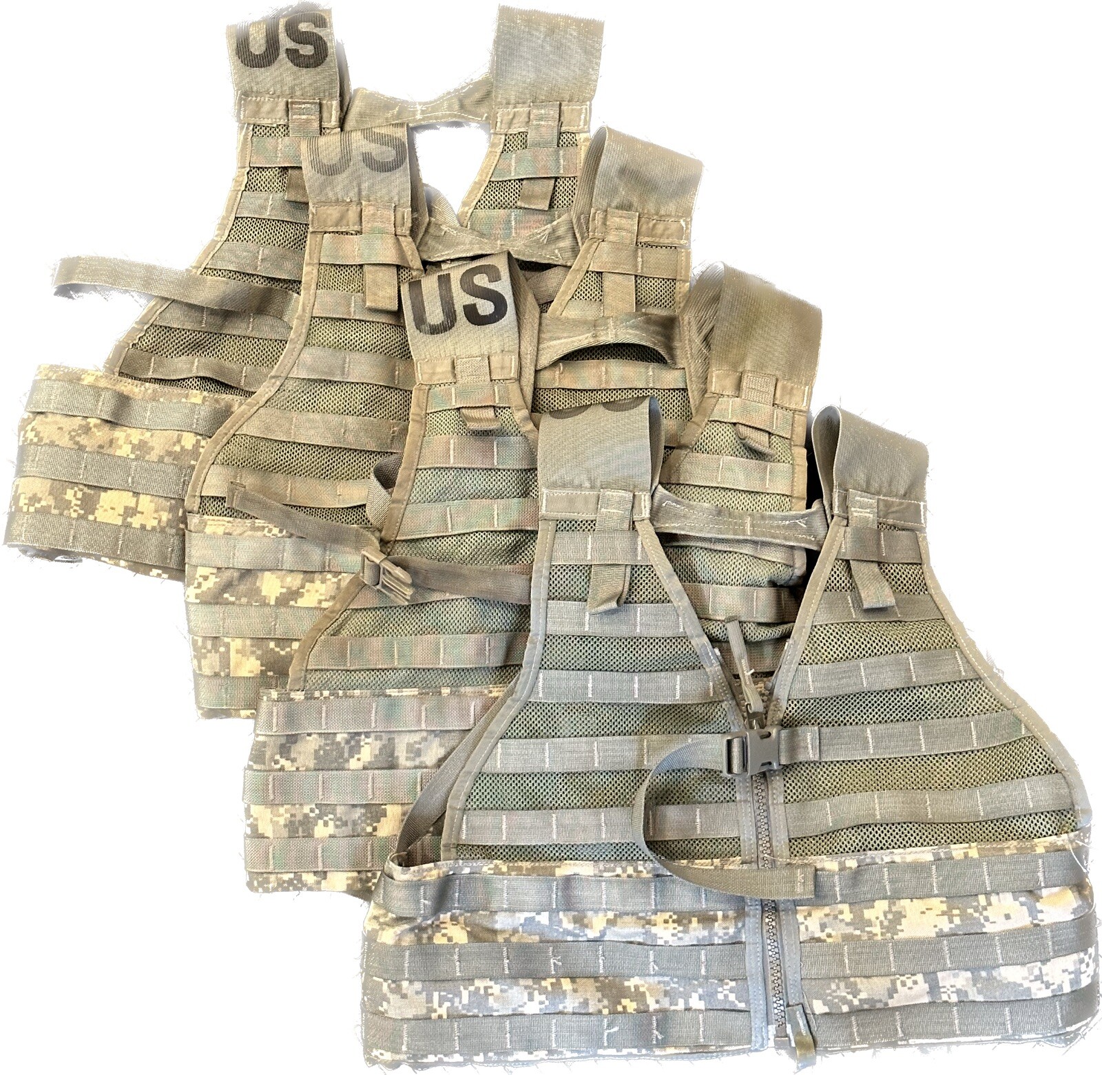 4 US Military ACU FLC Fighting Load Carrier Tactical Chest Rig | eBay