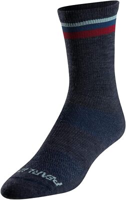 PI MERINO TALL SOCK NAVY/ADOBE MD | eBay