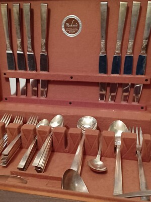 Community Silver Plate Flatware Forever pattern 54 Pcs 8 Settings of 5 ...