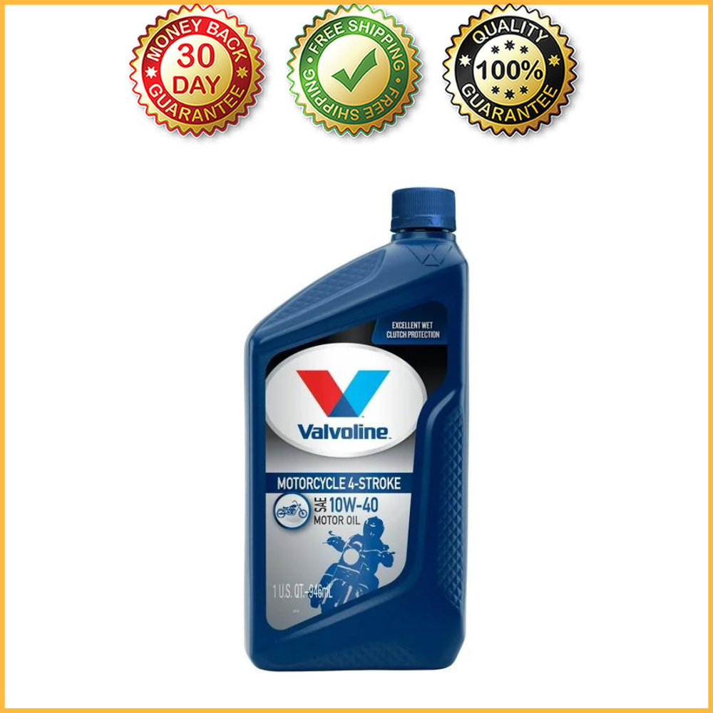 Valvoline 4-Stroke Motorcycle 10W-40 Conventional Motor Oil, 1 Quart | eBay