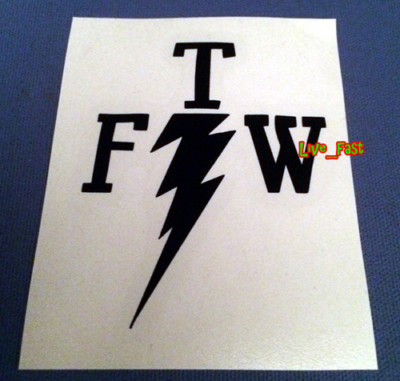 FOREVER TWO WHEELS DECAL STICKER VINYL outlaw biker ftw motorcycle tank ...