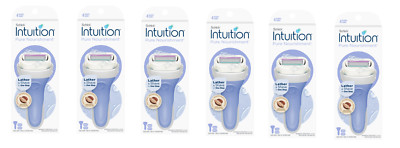 Schick Intuition Pure Nourishment Razor Kit + 2 Cartridges (6 pack) | eBay