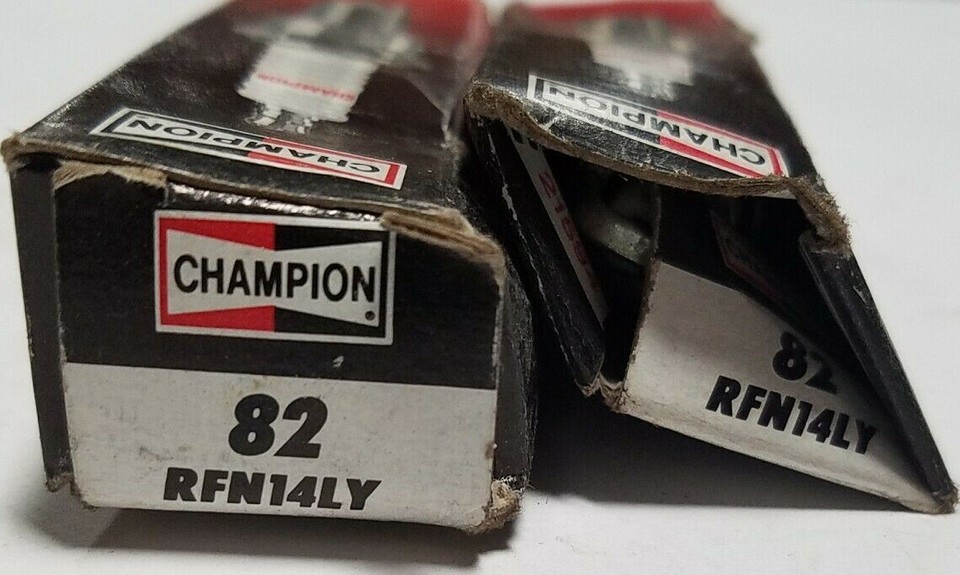 2 PACK RFN14LY Champion #82 Spark Plugs Free Shipping | eBay