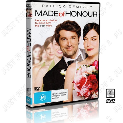 Made of Honour DVD : Patrick Dempsey : Romantic / Comedy Movie : Brand ...