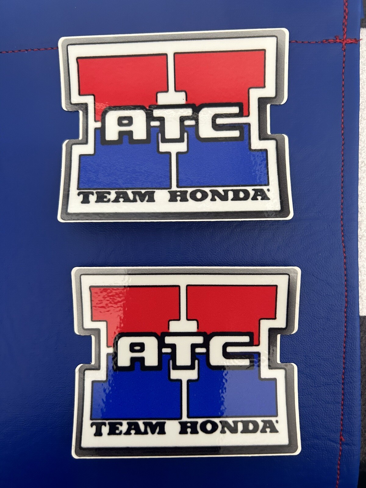 ATC Honda Racing Decal Sticker (2) HRC ATC Vintage 250r 70 200x 350x | eBay