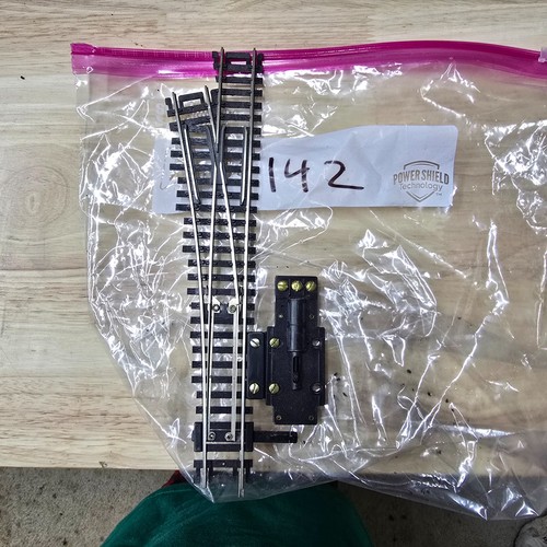 HO Scale Code 100 Remote Nickel Silver Turnout #4 Left Hand Tested | eBay