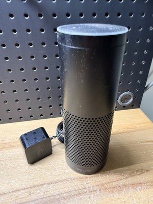 (C) Amazon Echo Black Tower SK705DI 1st Generation Alexa Smart Speaker ...