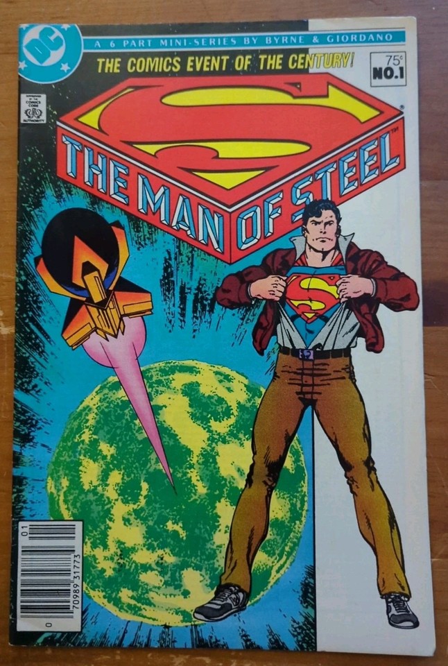 Superman The Man of Steel 1-3 + Superman #149 1961 LOW GRADE Death of ...