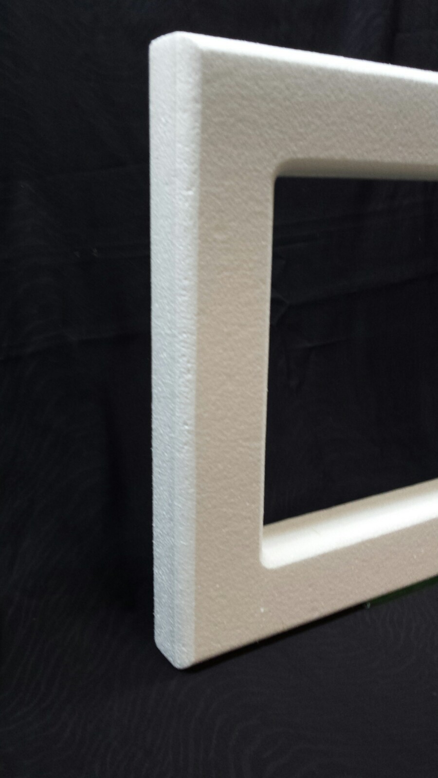 SQUARE WREATH w/Round Edge 14"-16"-18"X 2" Thick styro-foam EPSFoam ...