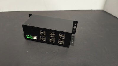 12 Port Industrial USB 3.2 Gen 1 Hub | Port Status LED lights | USB 3.2 ...