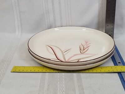 2 Winfield Ware Dragon Flower 10 1/2" dinner plates | eBay