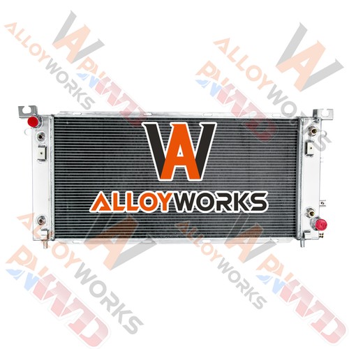 Aluminum 4 Row Radiator For 2014-2020 Chevy Tahoe Silverado/GMC Sierra ...