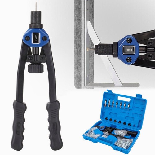 110PCS M3-M12 Professional Hand Tool Riveter Nut Rivnut Gun Mandrel ...