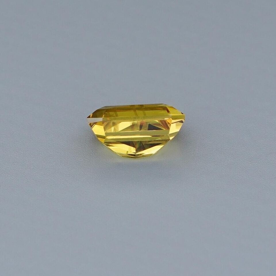 10.00 Earth Mined Natural Unheated Real Yellow Sapphire Loose Gemstone ...
