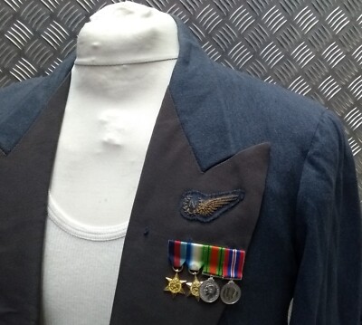 1953 RAF Vintage Mess Jacket Royal Air Force Burberrys Kings Crown ...