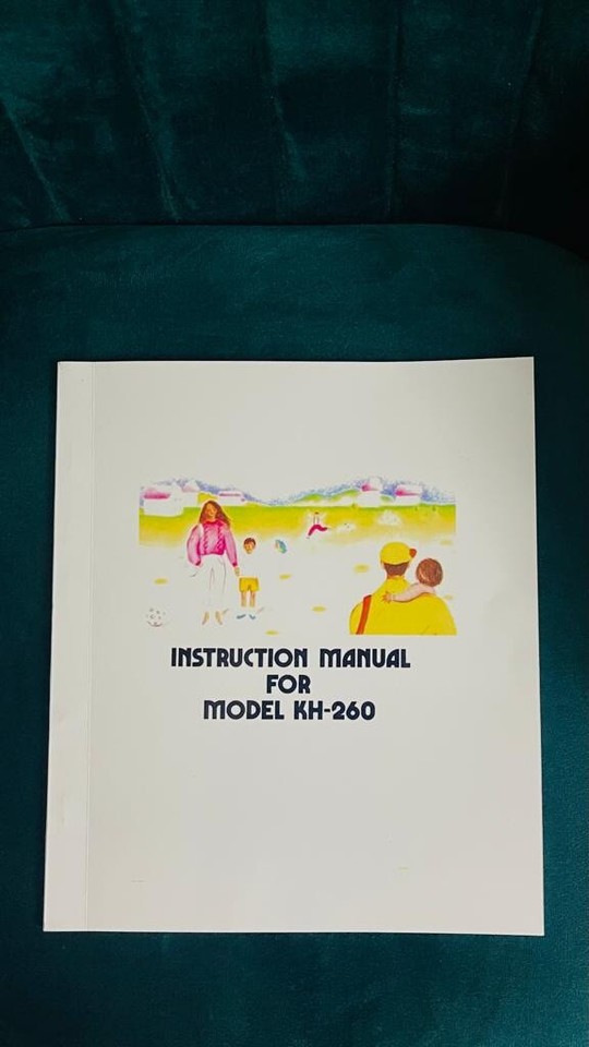 Brother KH-260 Chunky Bulky Knitting Machine (punch9) | eBay