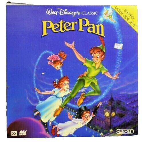 Peter Pan Laserdisc Walt Disney Classic | eBay