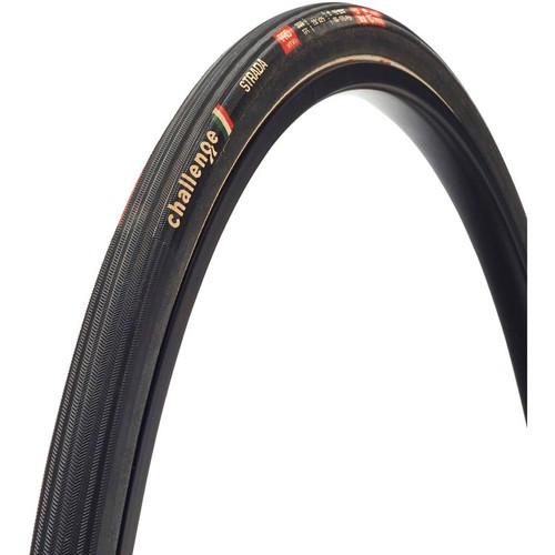 Challenge Strada Pro Tire - 700 X 27 Clincher Folding Black Handmade ...
