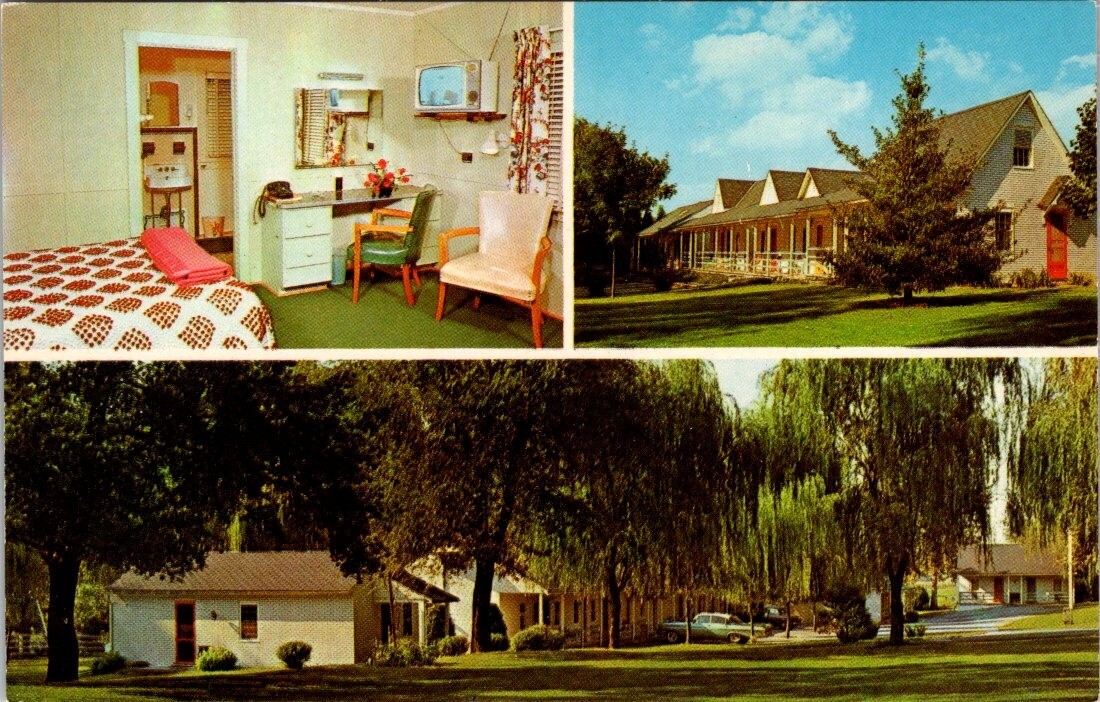 Lancaster, Penna. The Willows Motel, hart of penn dutch country ...