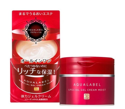 SHISEIDO AQUALABEL Special Gel Cream MOIST All In One Moisturizer 90g ...