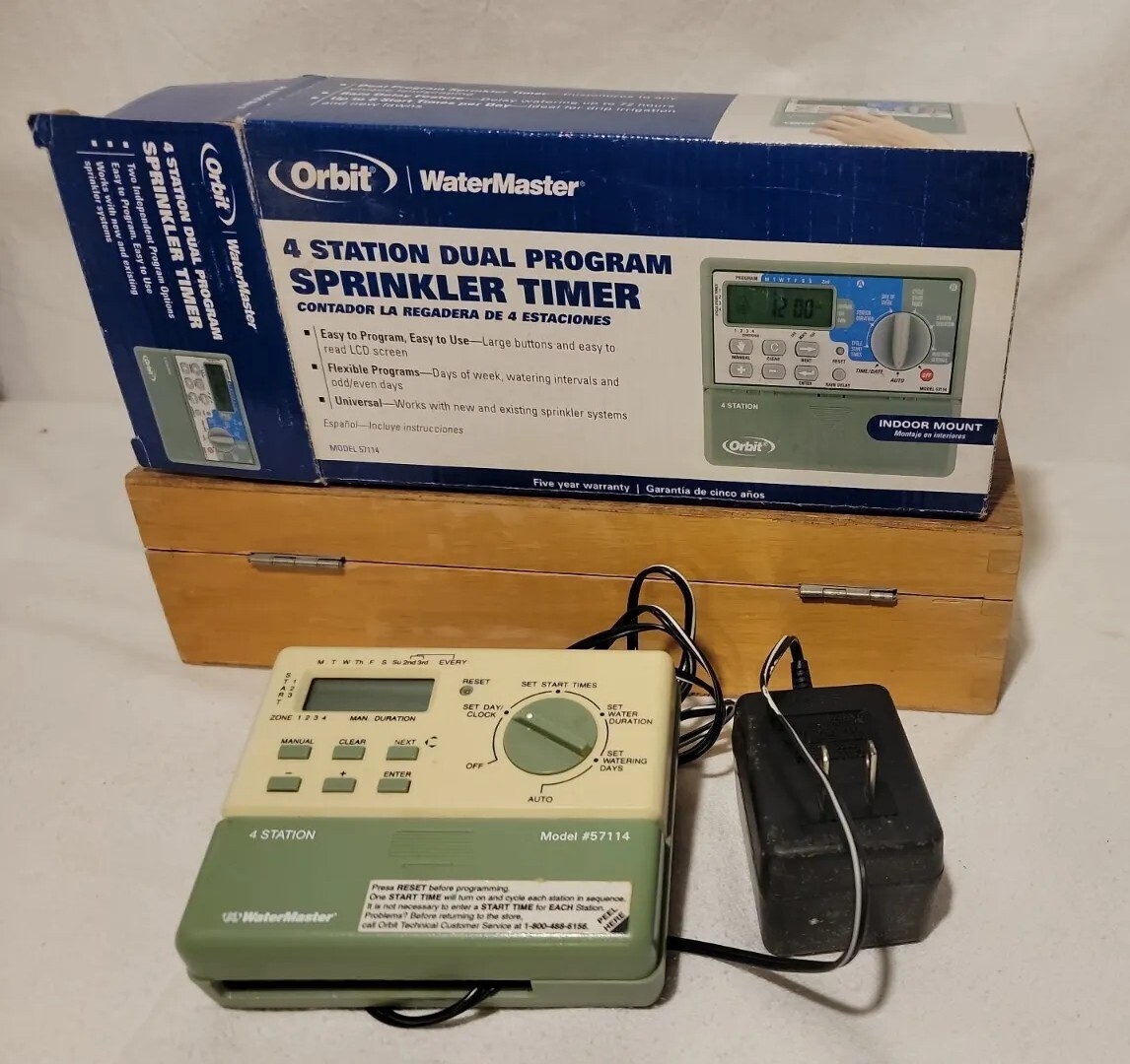 Watermaster Sprinkler Timer ORBIT WATERMASTER 12 Station Indoor