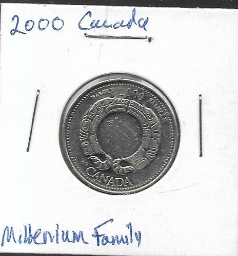 pk92559:Canada 2000 Family Millenium 25 Cent Quarter Coin | eBay