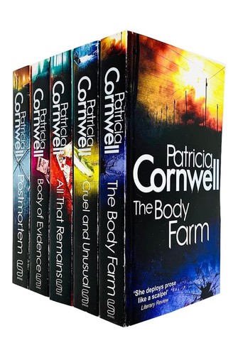 Kay Scarpetta Series 1-5 Collection 5 Books Set By Patricia Cornwell ...