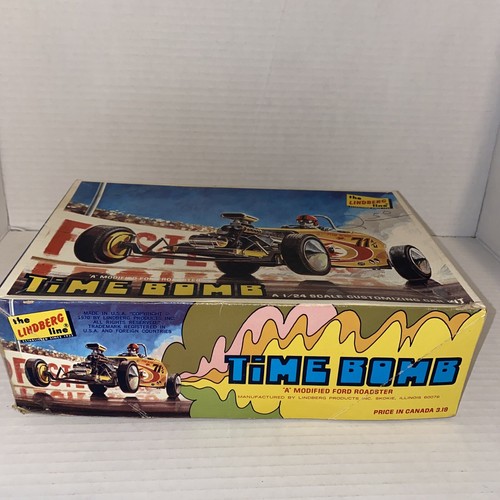 The Lindberg Line Time Bomb Car Model Kit | eBay