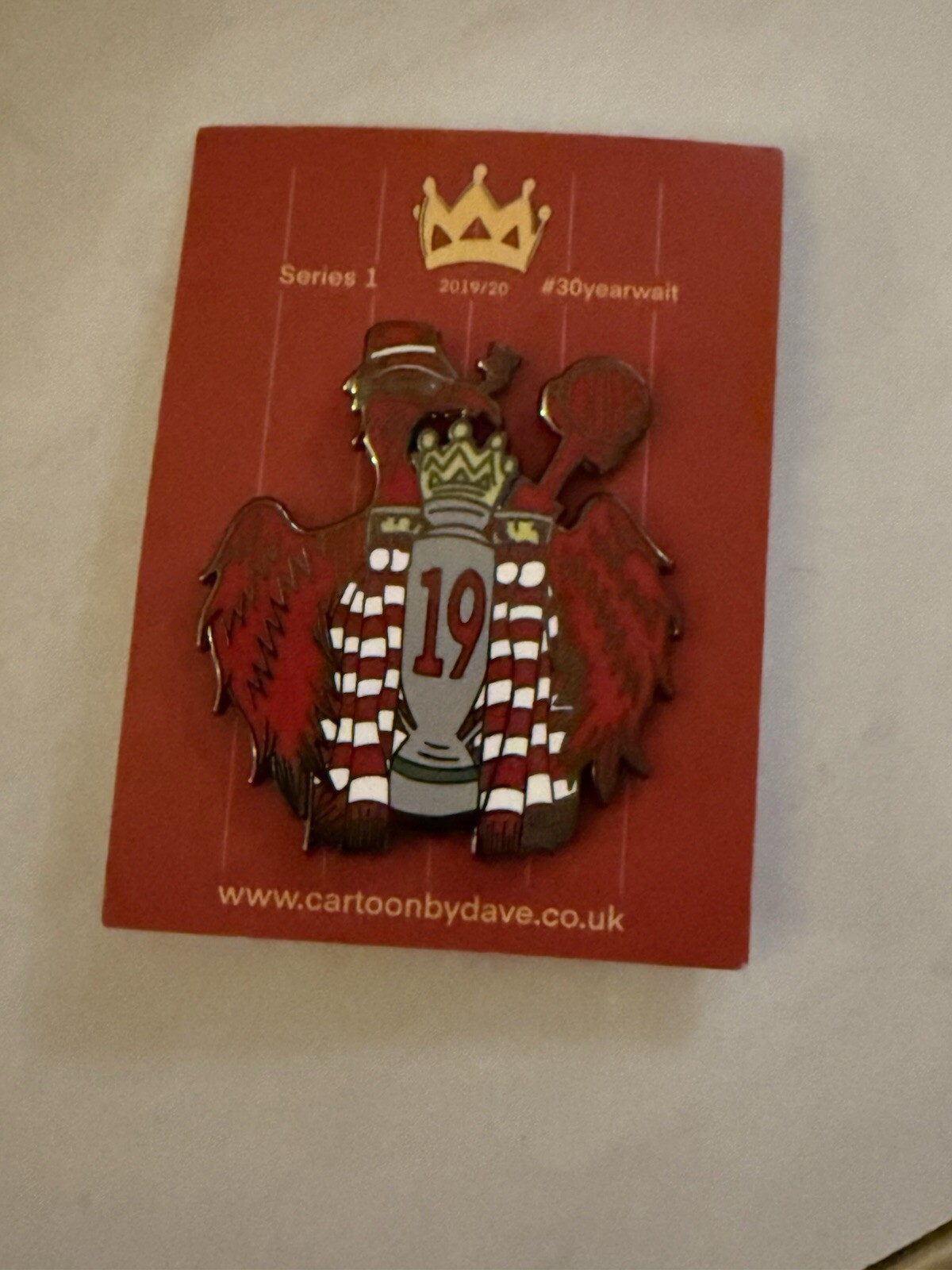 Liverpool 19 Premier League Celebratory Pin Badge 2020 | eBay UK