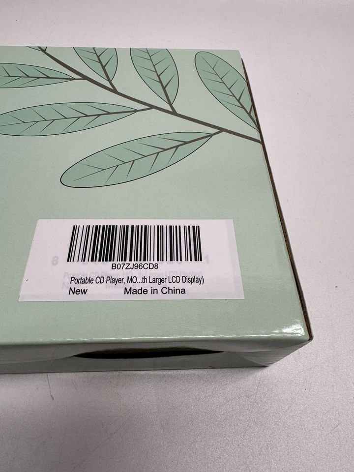 Portable CD Player, MONODEAL Rechargeable Personal Compact Disc CD ...