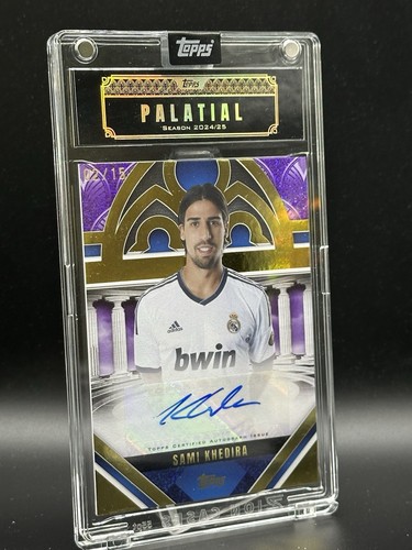 🔥Sami Khedira 02/15 Auto - Palatial Pose Autograph Topps PALATIAL Real ...